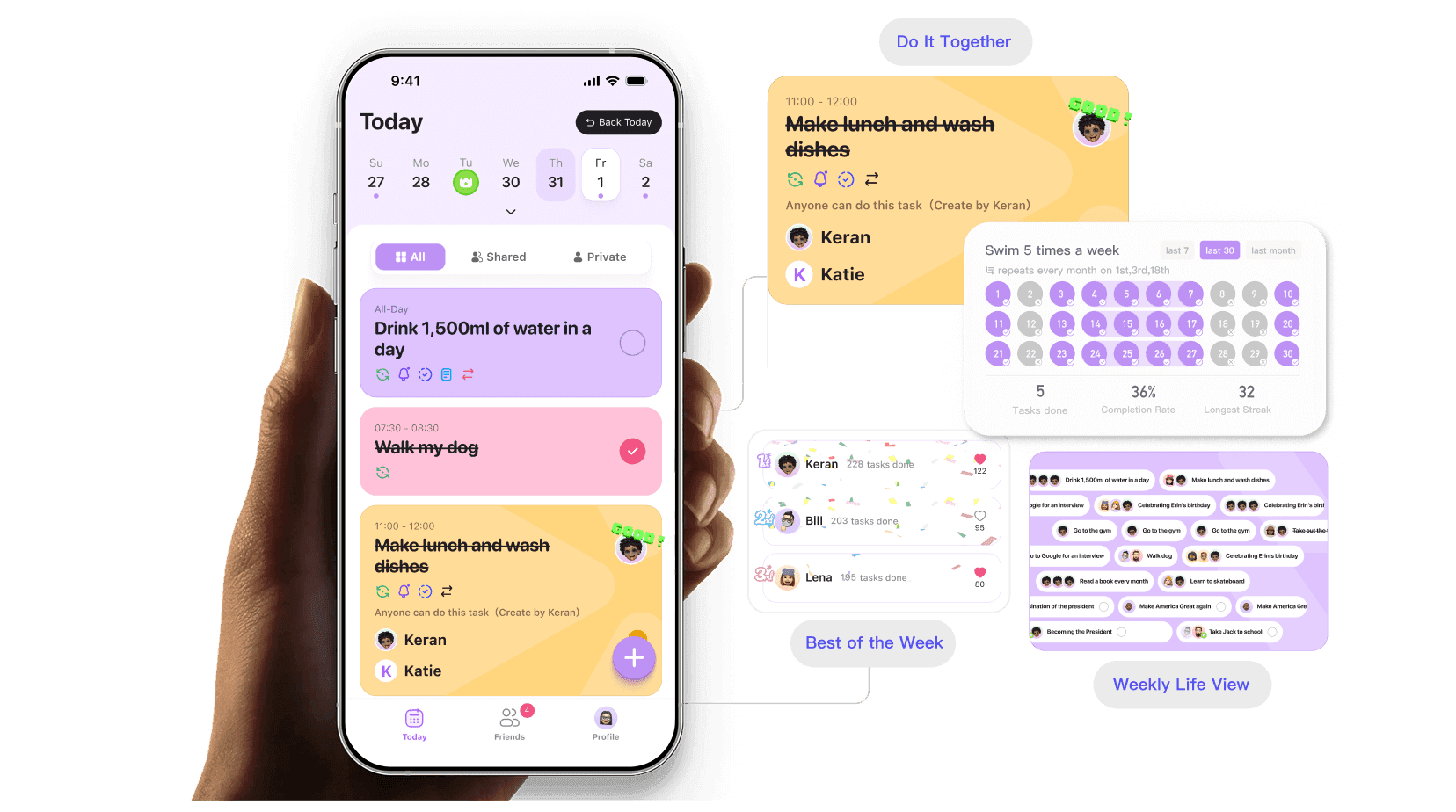 DuoDo | AI-Powered Shared Task & Calendar App for Couples and Family